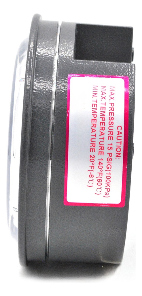 Manómetro de presión diferencial 0 a 100 pulgadas de agua | Instrutek